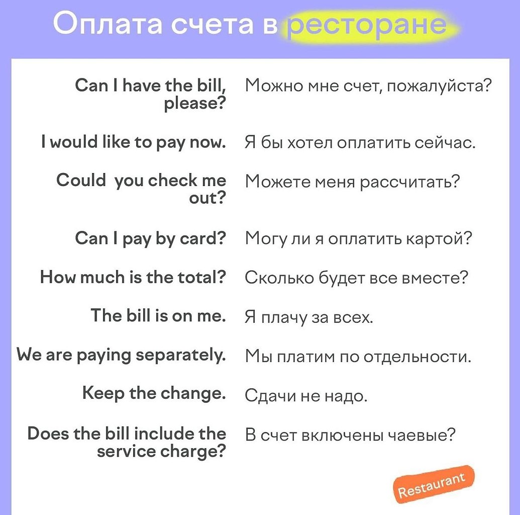 Фразы для Английский язык Фотострана Пост №2538206033